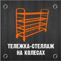 Тележка-Стеллаж на колесах — Террикон Склад-Сервис